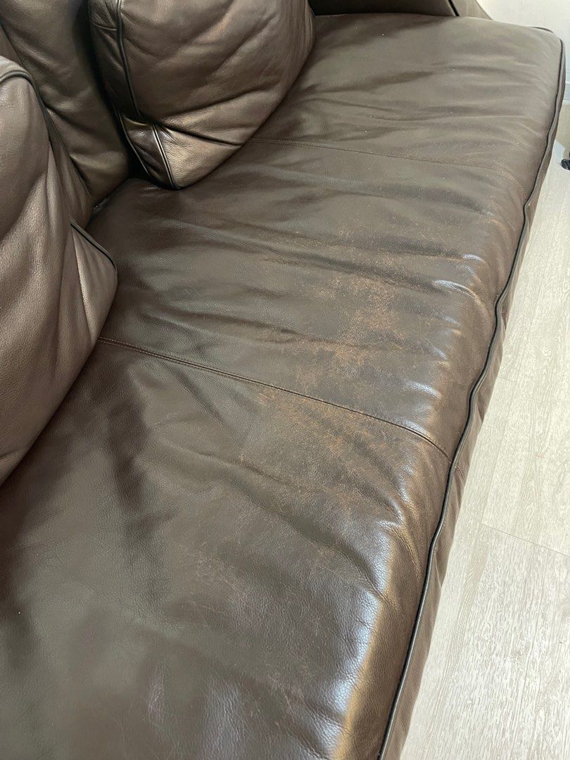 Natuzzi deep sofa / day bed sofa, Furniture & Home Living, Furniture ...