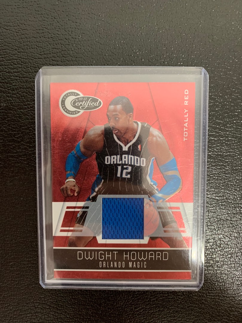 NBA Cards - Dwight Howard Totally Certified Red Numbered 092/249 ...