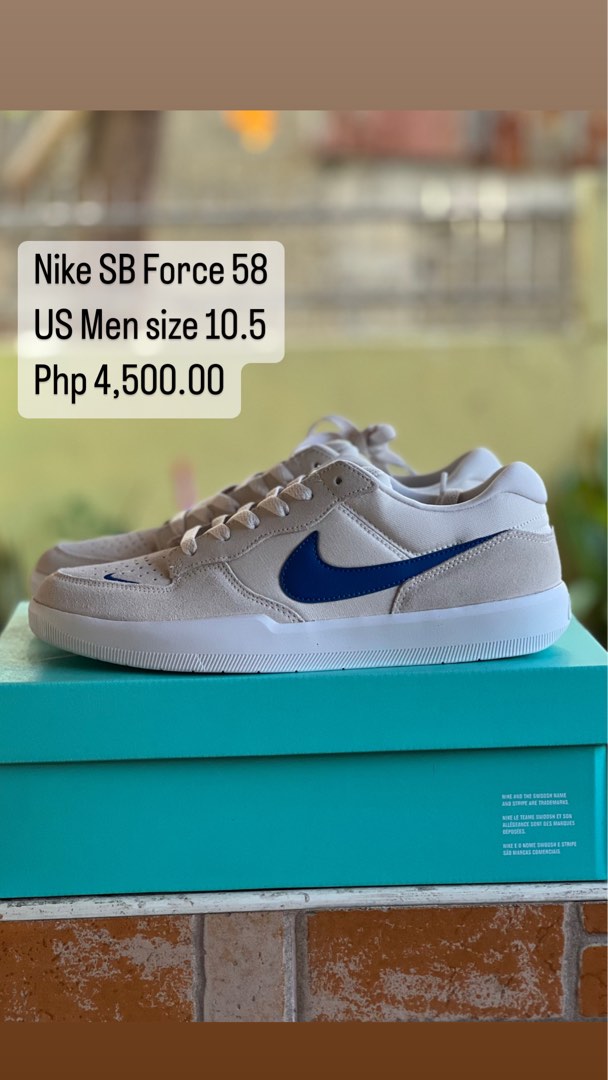 Nike SB Force 58 / US Men size 10.5, Men's Fashion, Footwear, Sneakers ...