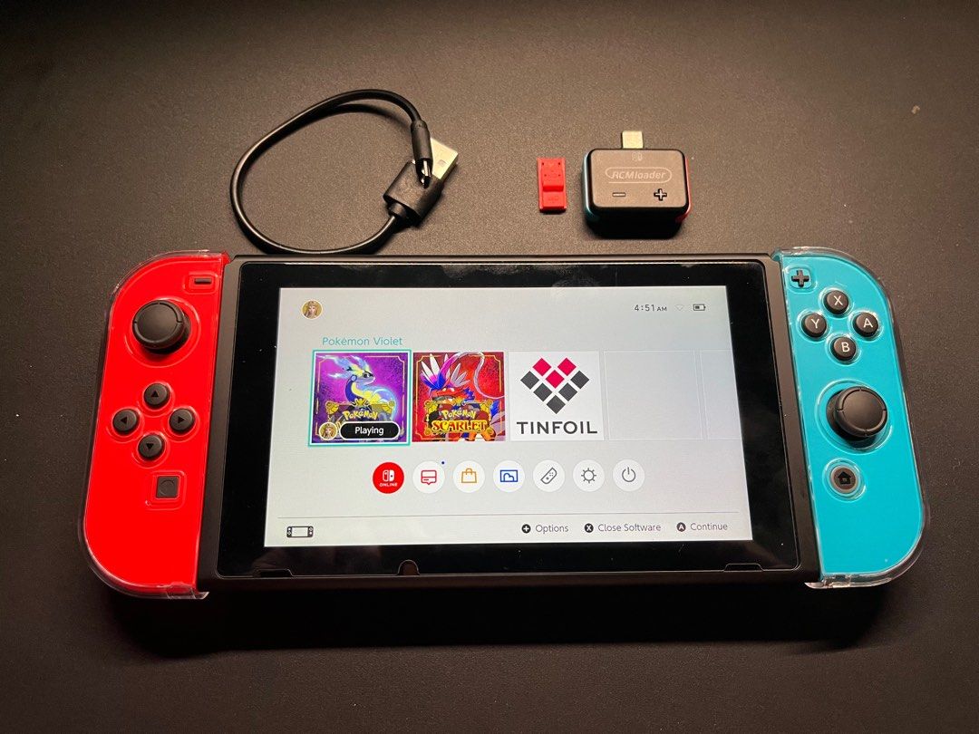 Nintendo Switch Console HOS 16.0.2|AMS 1.5.2|E EmuMMc Gen 1 Unpatched ...