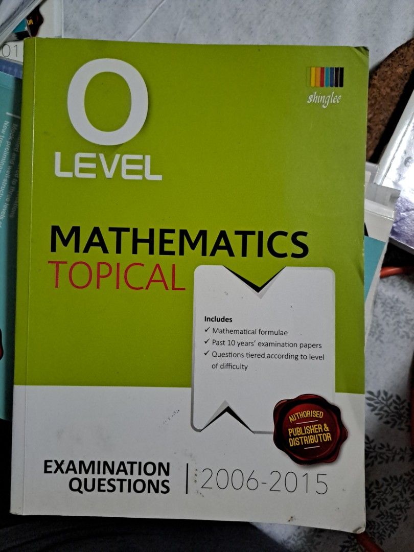old o level emath tys (2006 to 2015), Hobbies & Toys, Books & Magazines ...