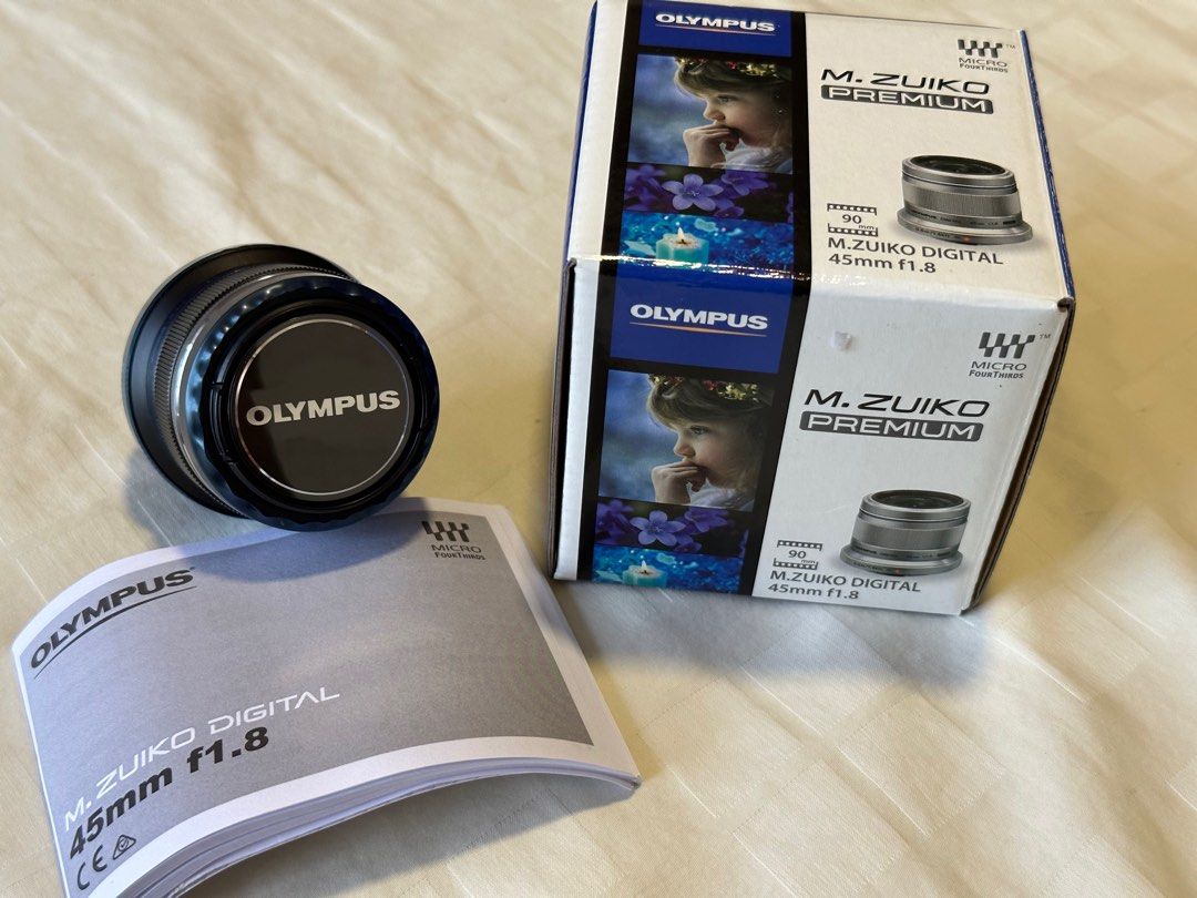 Olympus M. Zuiko Digital 45mm f1.8, Photography, Lens & Kits on Carousell