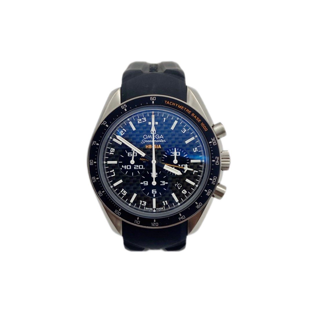 Omega Speedmaster Anniversary Series GMT Chronograph Numbered Edition ...