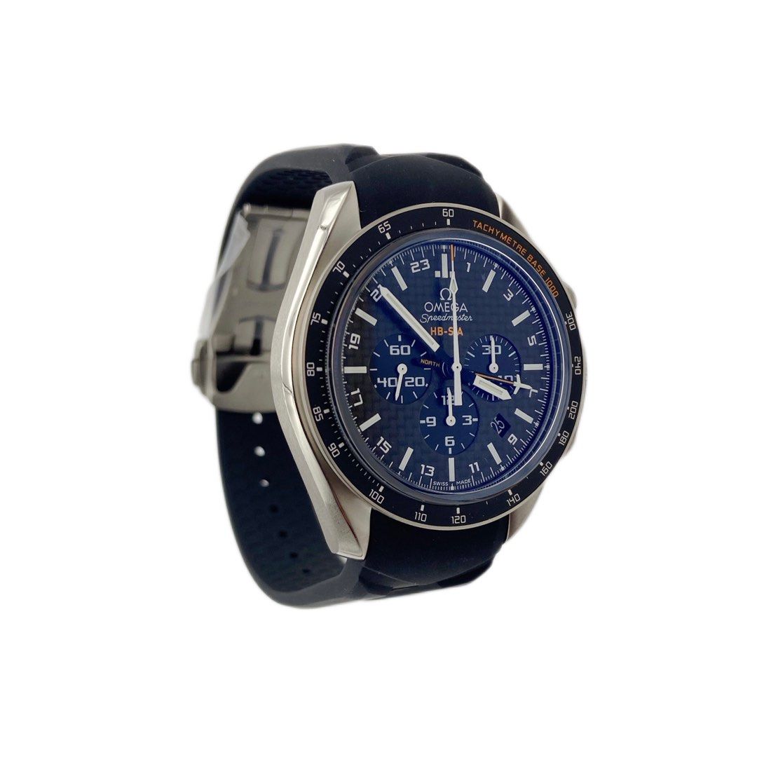 Omega Speedmaster Anniversary Series GMT Chronograph Numbered Edition ...
