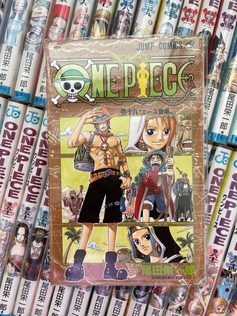 One Piece comic books in Japanese (vol 18-72), Hobbies & Toys, Books ...