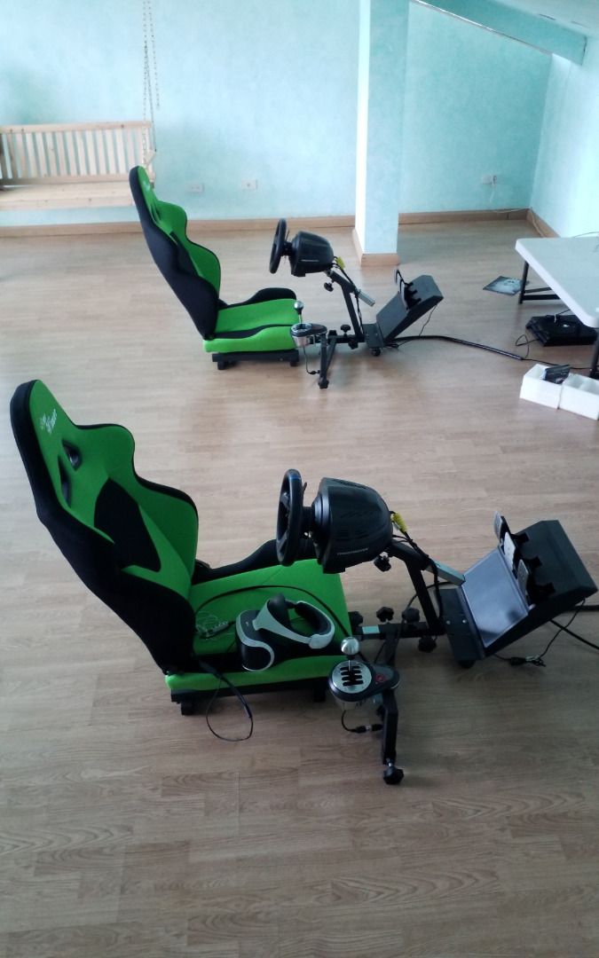 OpenWheeler Racing Seat Driving Simulator Gaming Chair with Gear ...