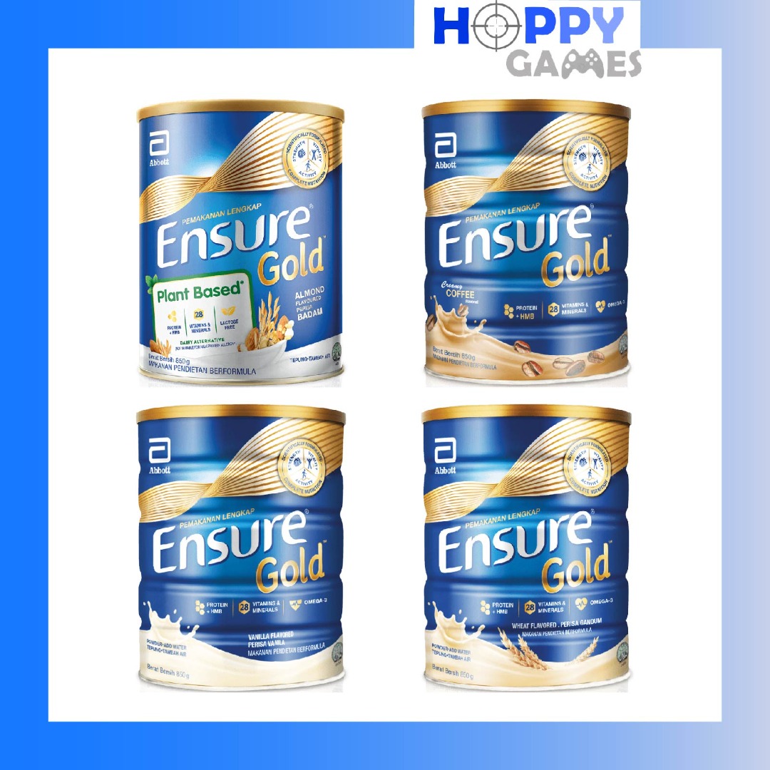 *ORIGINAL* Ensure Gold Adult Nutrition Powder HMB Wheat Vanilla Coffee ...