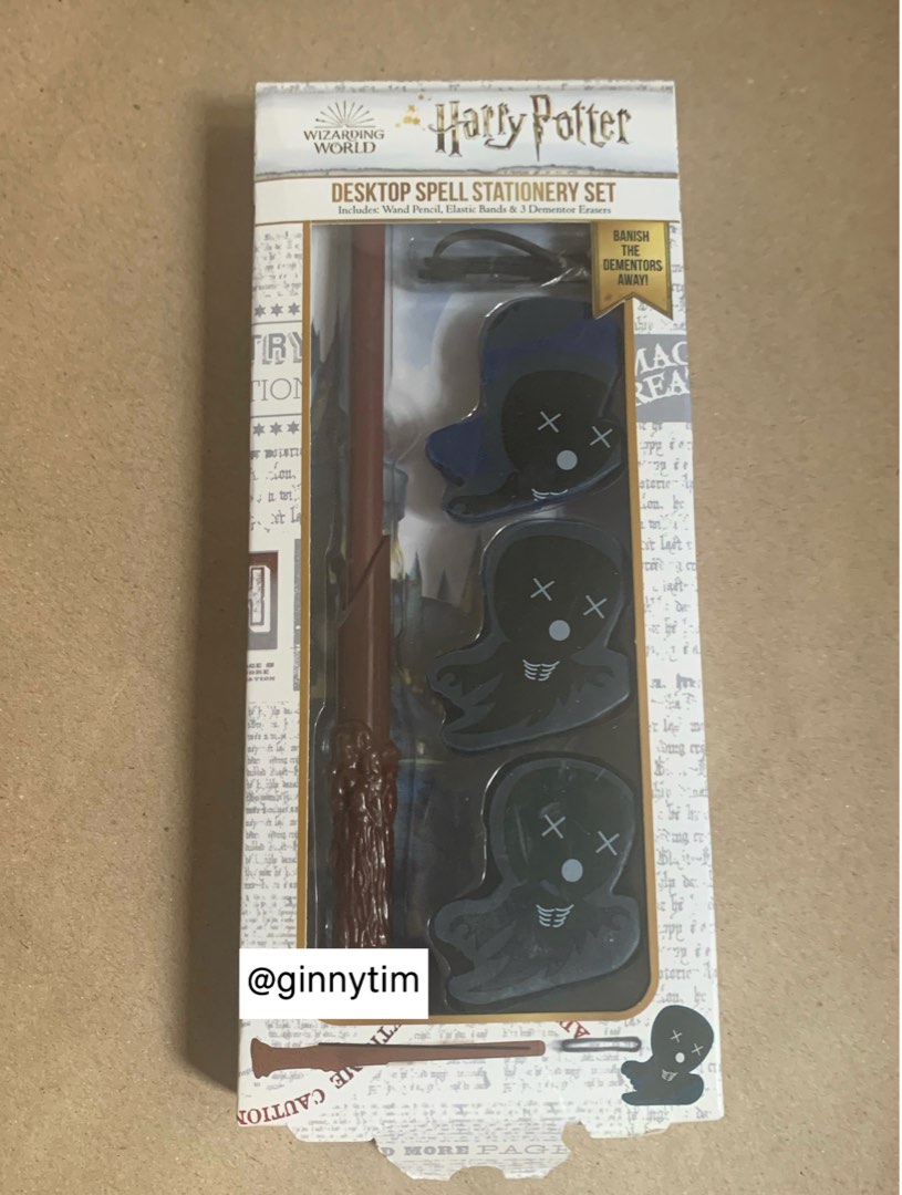 Original Harry Potter Desktop Spell Stationary Set, Hobbies & Toys ...