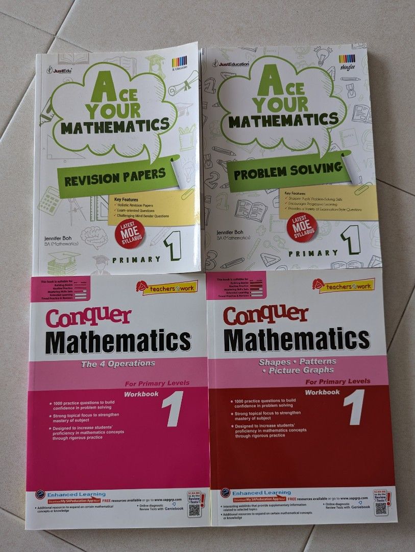 P1 Mathematics Assessment Books, Hobbies & Toys, Books & Magazines ...