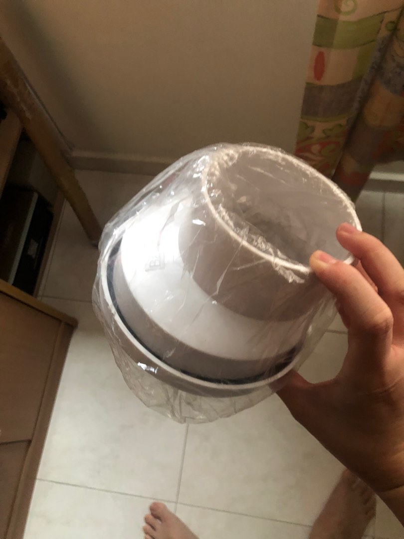 Pan collar for toilet bowl / WC, Furniture & Home Living, Bathroom ...