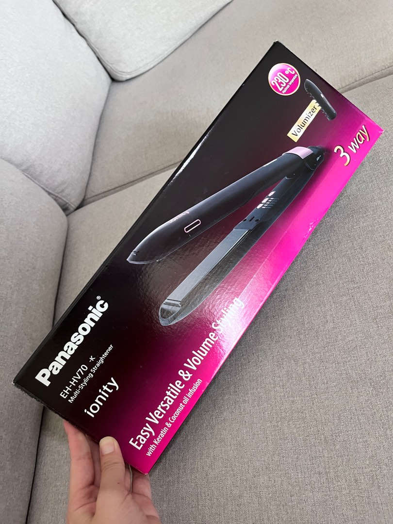 Panasonic straightener, Beauty & Personal Care, Hair on Carousell