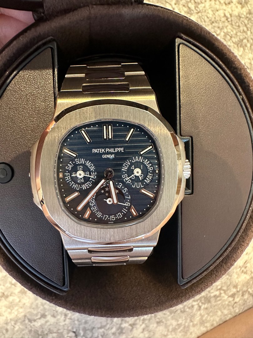 Patek philippe nautilus 5740g white gold blue dial on Carousell
