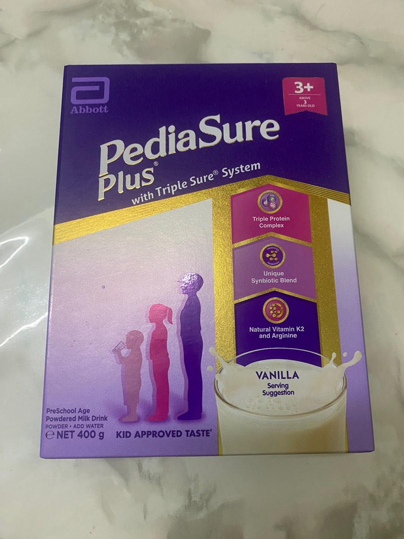 PediaSure Plus 3+ Vanilla Flavor, Babies & Kids, Nursing & Feeding ...