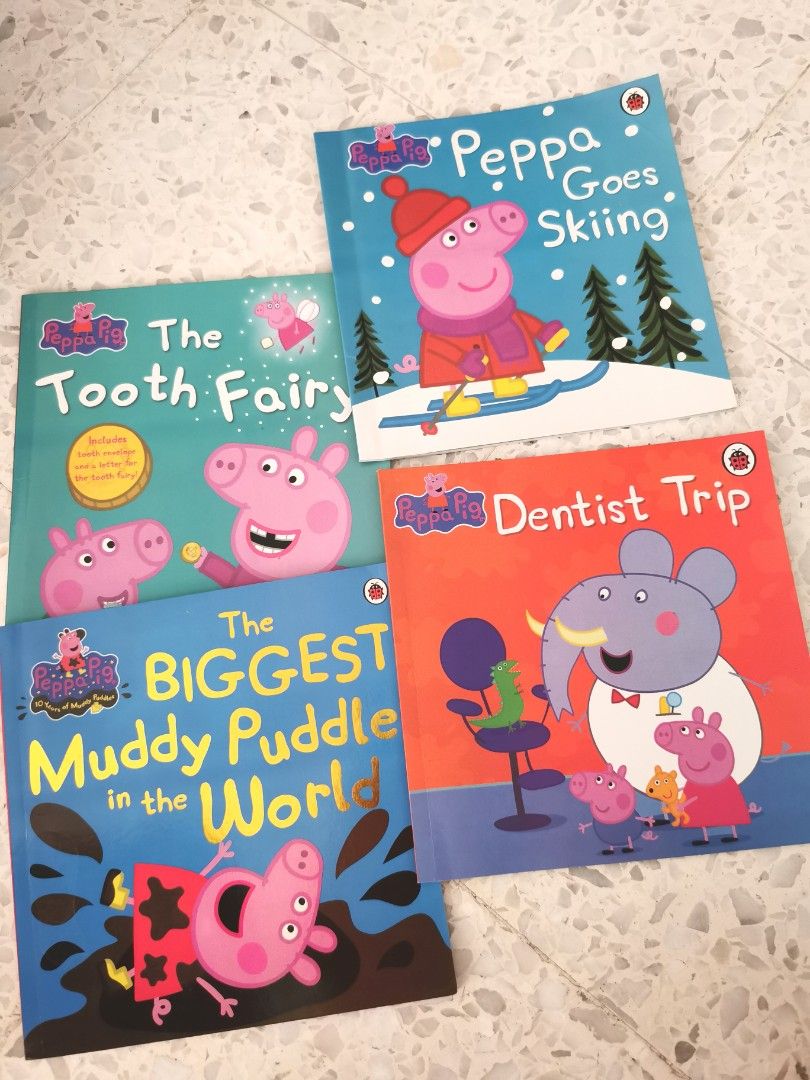 Peppa Pig reading, Babies & Kids, Infant Playtime on Carousell