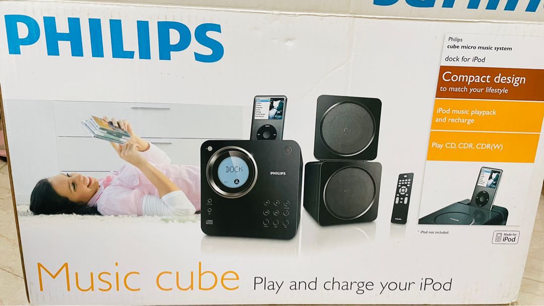 Philips Music Cube, Audio, Soundbars, Speakers & Amplifiers on Carousell