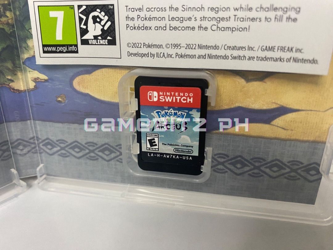 Pokemon Arceus Nintendo Switch Lite Oled Game, Video Gaming, Video ...