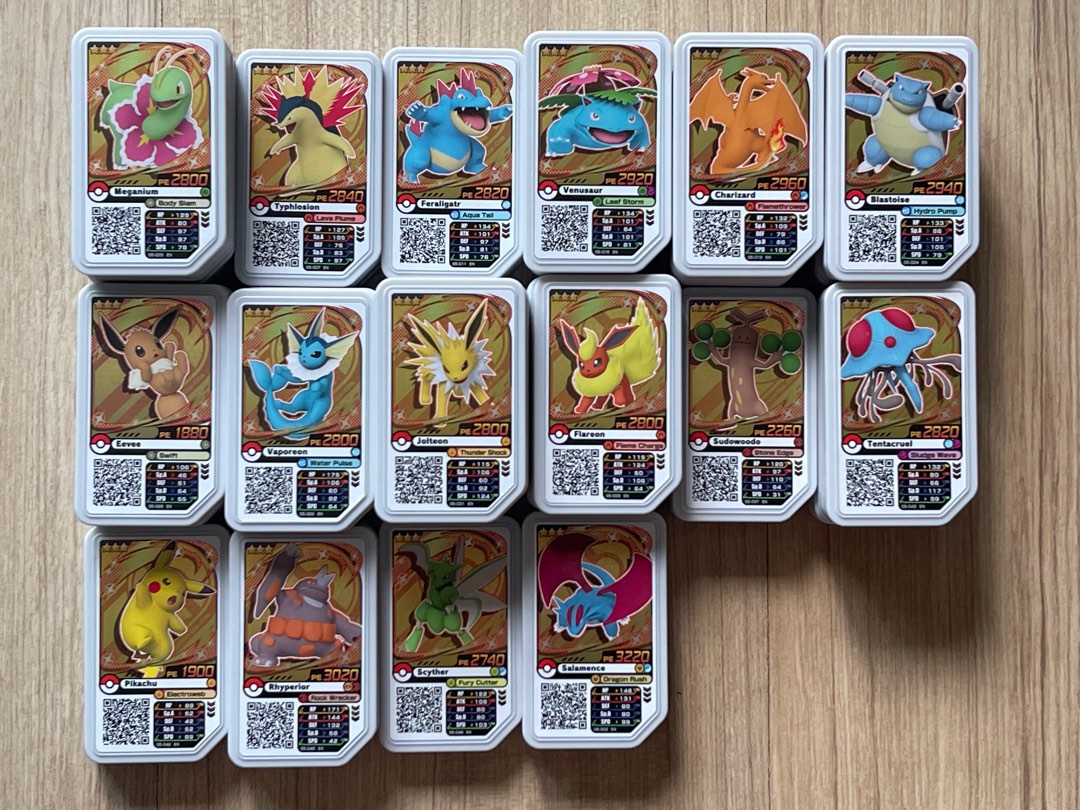 Pokemon Gaole - Legend Part 1 - 3 Star Full Set, Hobbies & Toys, Toys ...