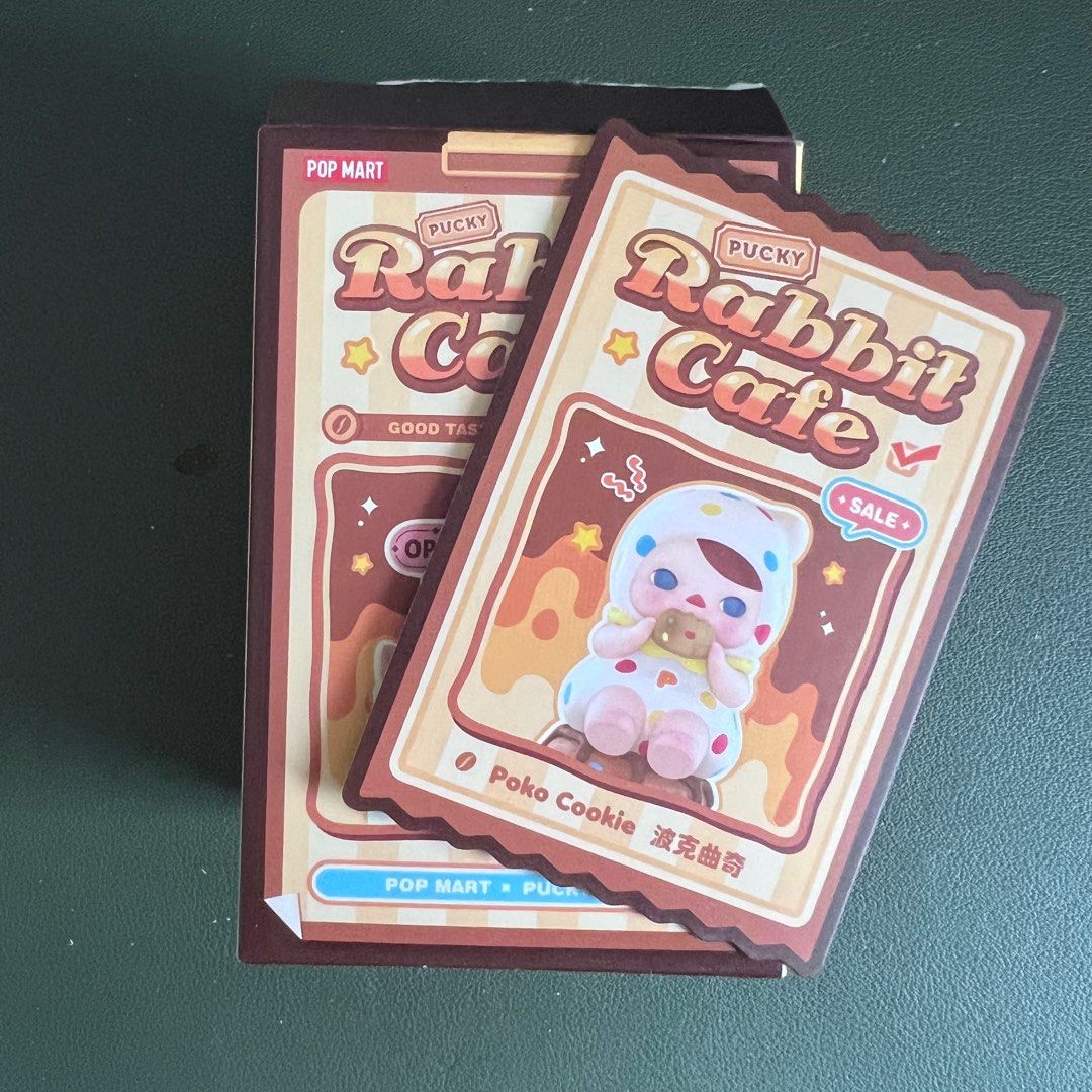 POP MART - Pucky Rabbit Cafe, Hobbies & Toys, Toys & Games on Carousell