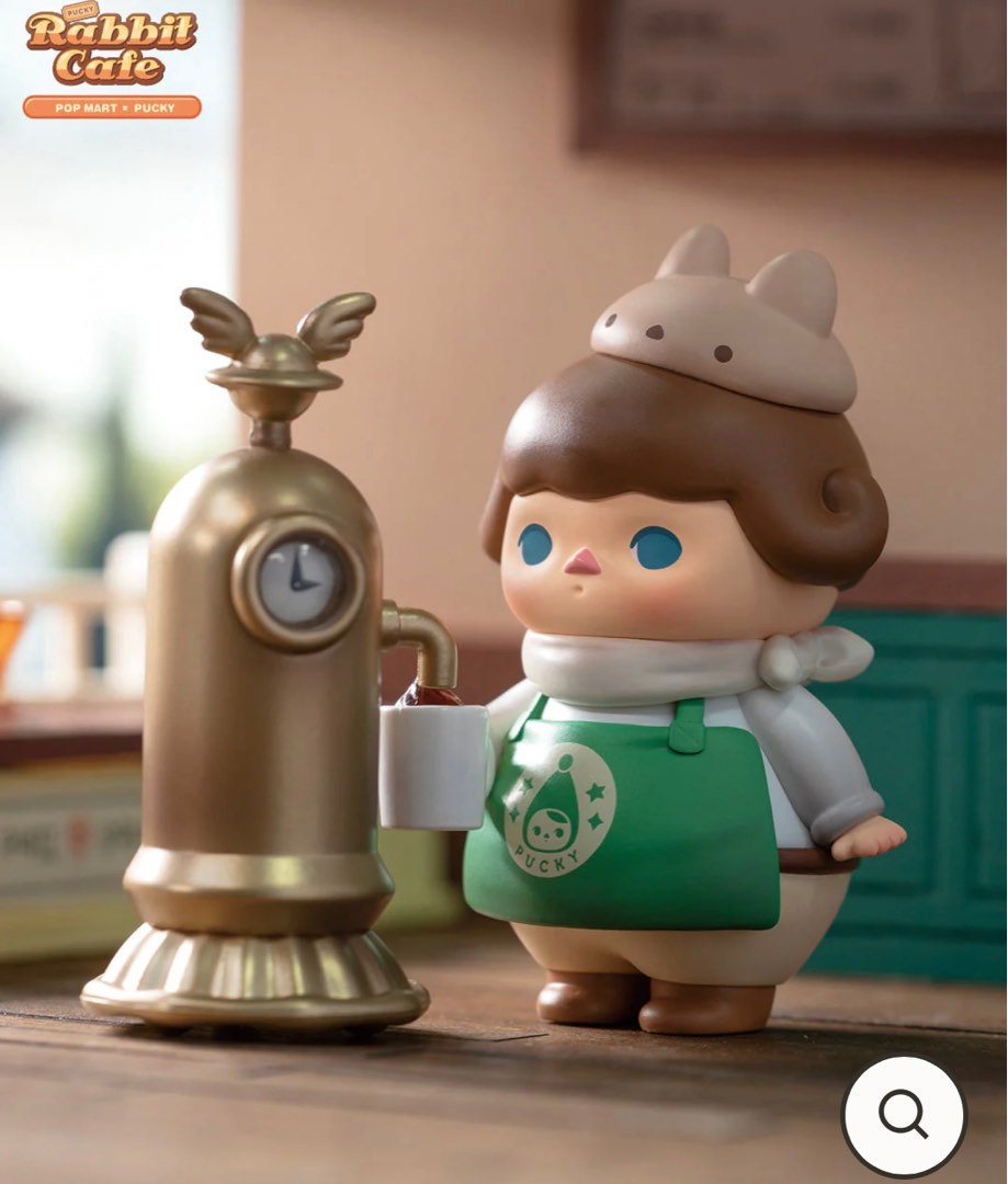 Popmart Pucky Rabbit Cafe Rabbit Barista, Hobbies & Toys, Toys & Games ...