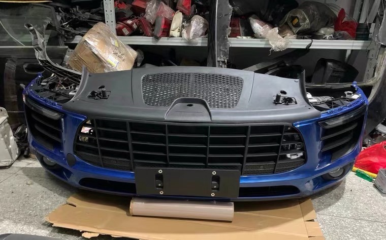 Porsche Palamera Cayenne Macaman 718 front mouth accident bumper leaf ...