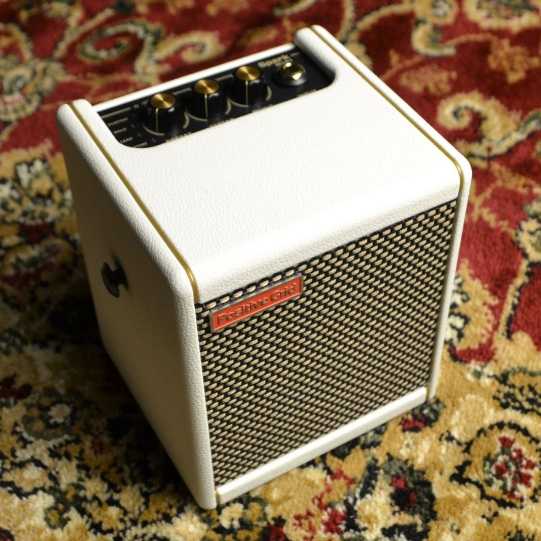 Positive Grid Spark Mini Smart Guitar Amplifier, White, Hobbies & Toys ...