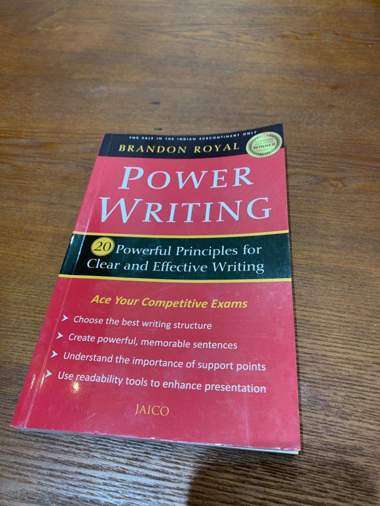 Power Writing Brandon Royal, Hobbies & Toys, Books & Magazines, Fiction & Non-Fiction on Carousell