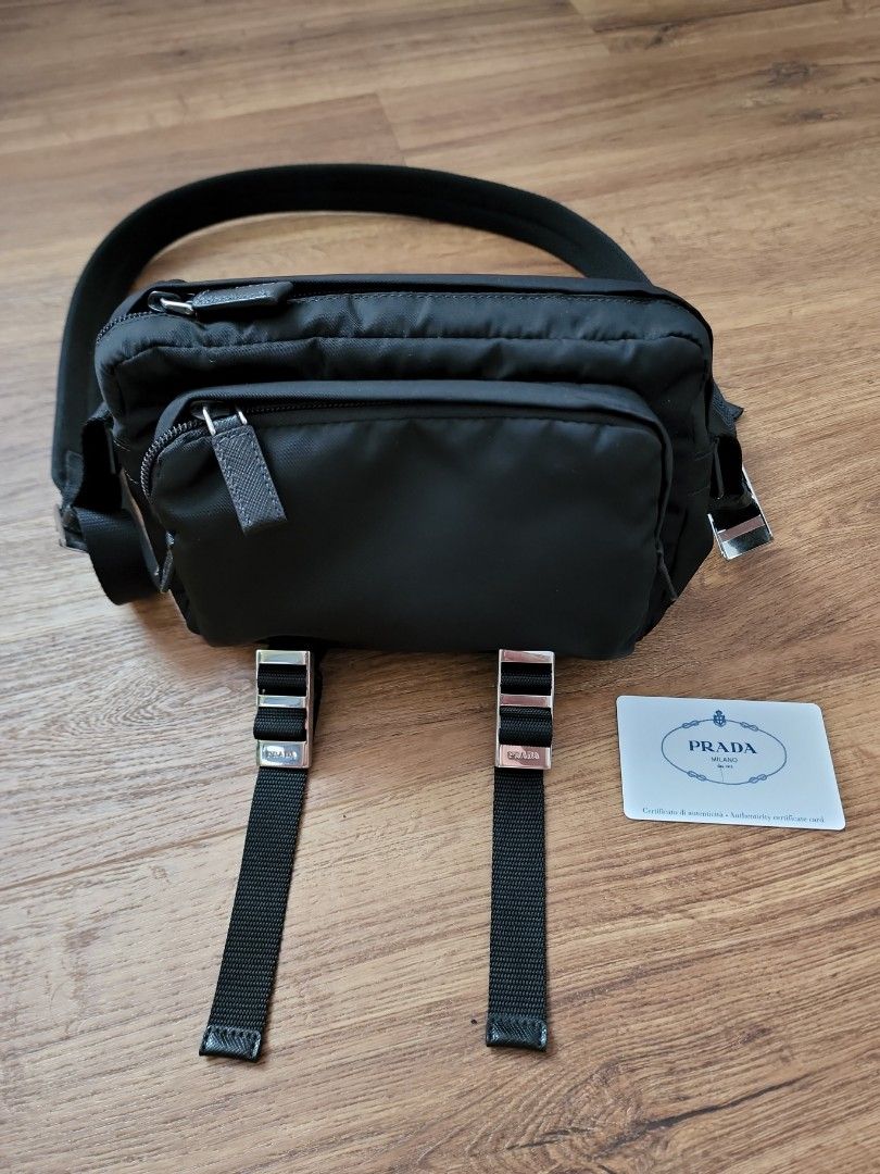 Prada small sling bag, Men's Fashion, Bags, Sling Bags on Carousell