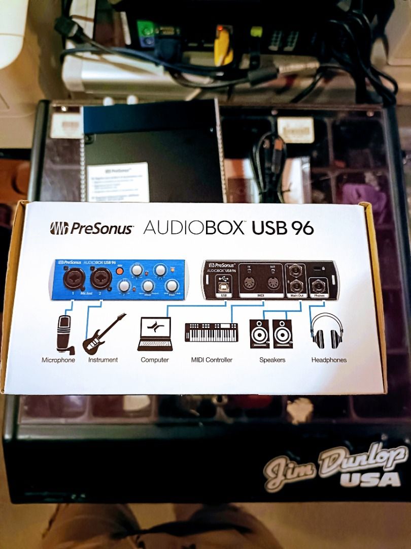 PreSonus AudioBox USB 96 2x2 USB 2.0 Audio Interface presonus audio ...