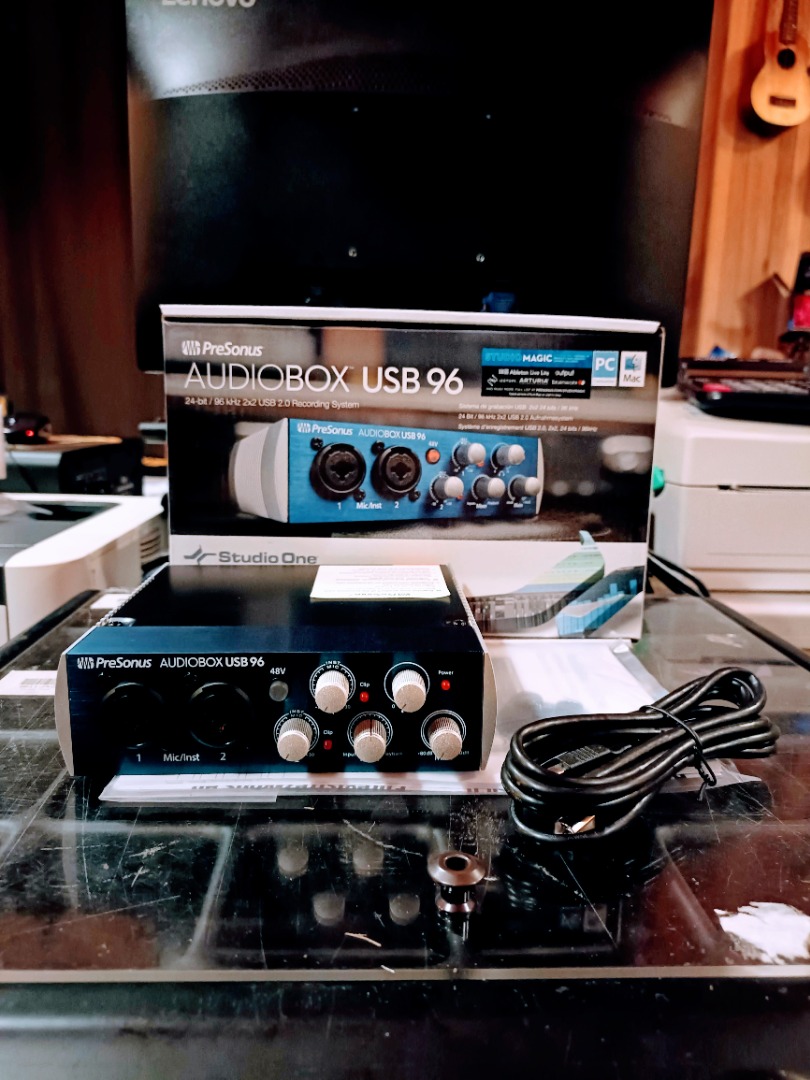 PreSonus AudioBox USB 96 2x2 USB 2.0 Audio Interface presonus audio ...