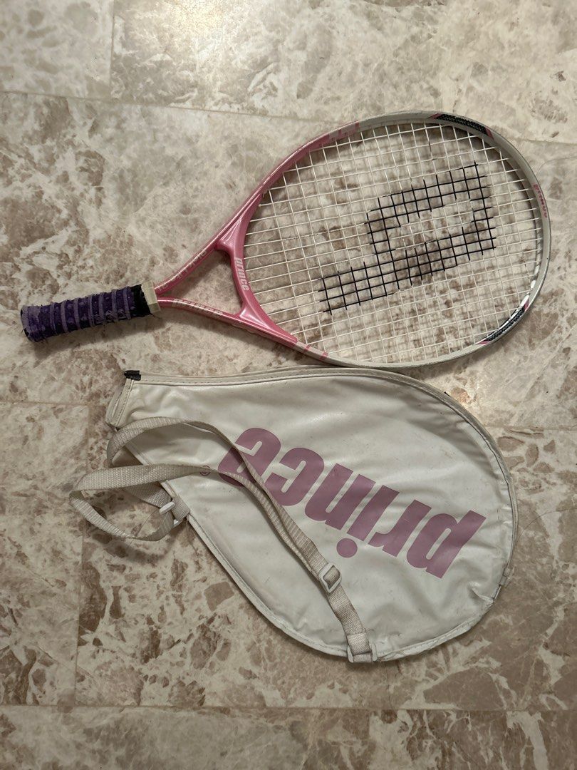 Prince 21 inch tennis racket, Sports Equipment, Sports & Games, Racket ...