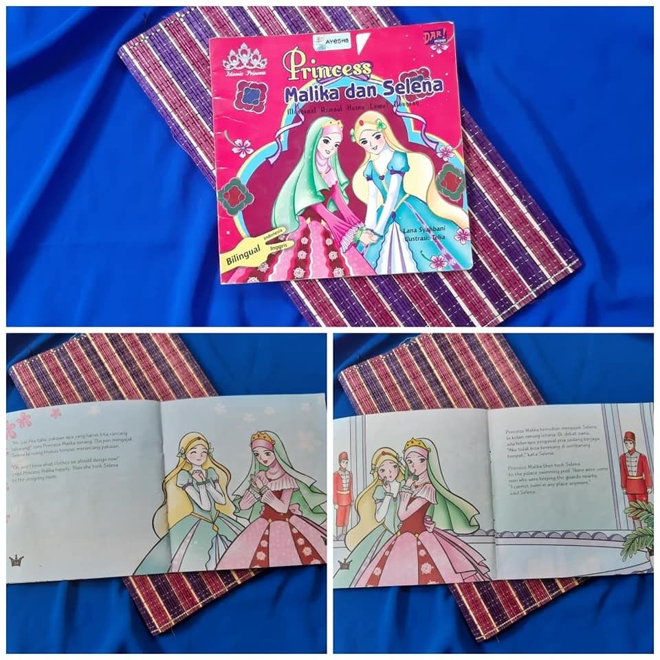 Princess Malika dan Selena Mengenal Asmaul Husna Lewat Dongeng Buku ...