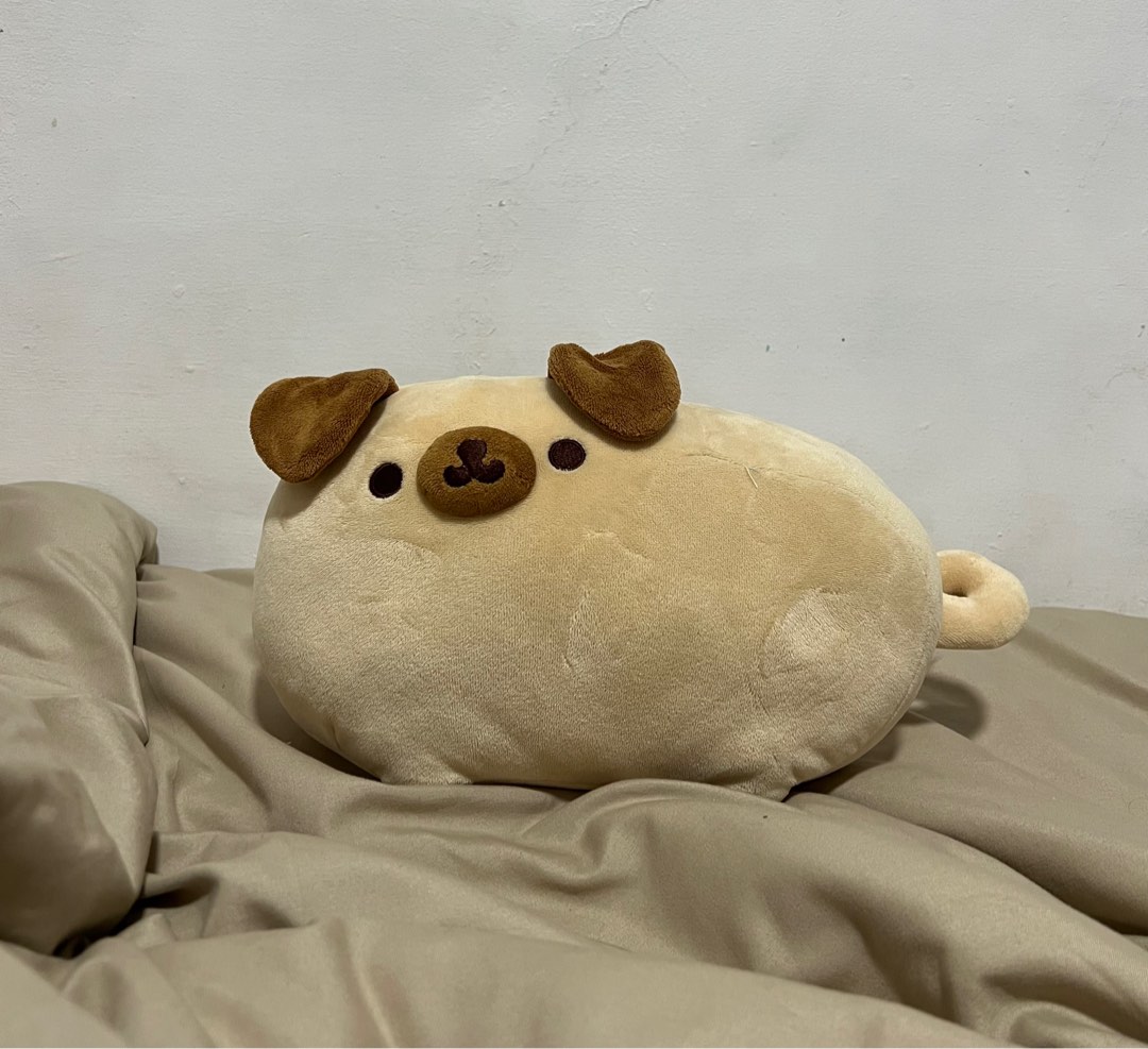 Pusheen pug stuffed toy on Carousell