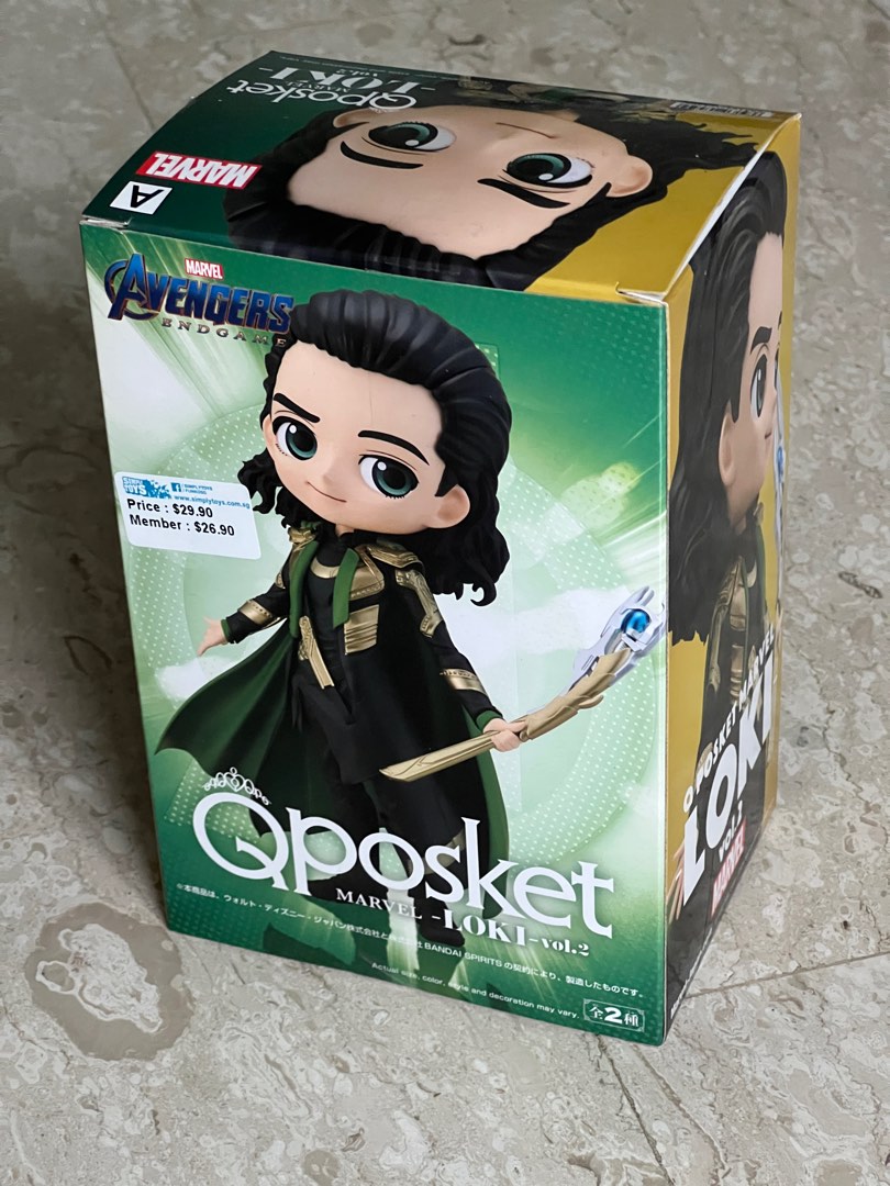 Qposket Loki figurine, Hobbies & Toys, Toys & Games on Carousell