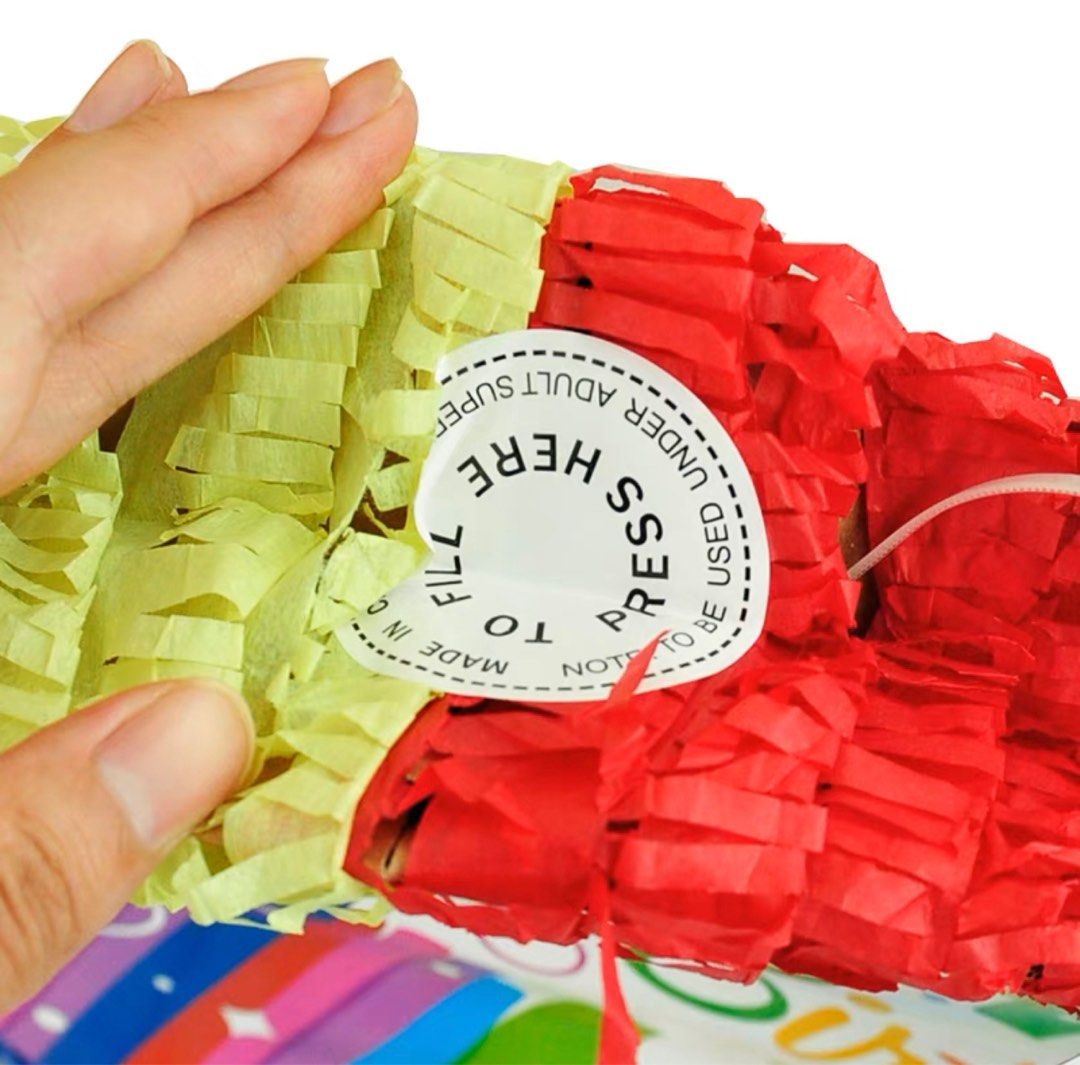 Rainbow Round Pinata, Hobbies & Toys, Stationery & Craft, Occasions ...