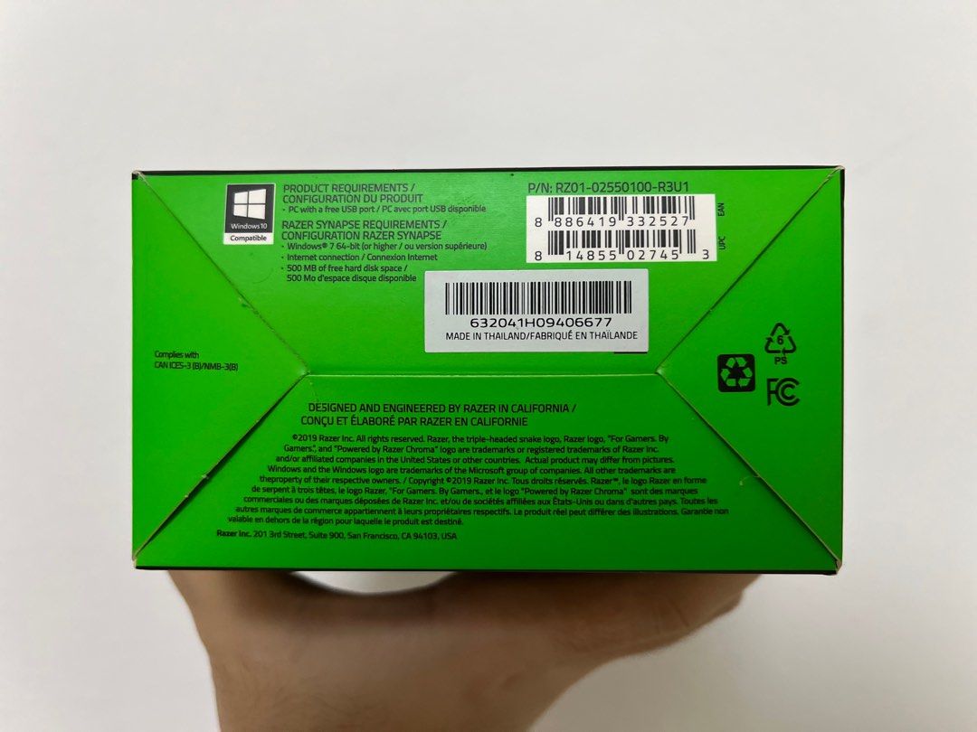 Razer Viper Ambidextrous Wired Gaming Mouse, Computers & Tech, Parts ...