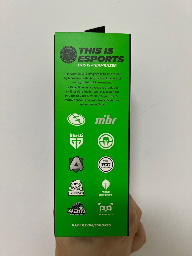 Razer Viper Ambidextrous Wired Gaming Mouse, Computers & Tech, Parts ...