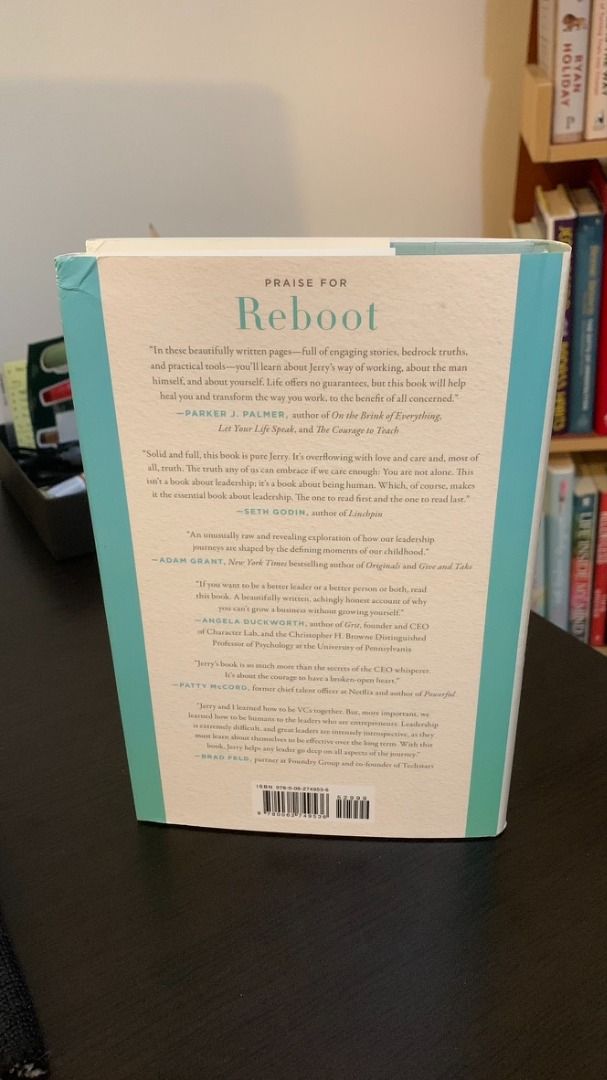 Reboot by Jerry Colonna, Hobbies & Toys, Books & Magazines, Fiction ...