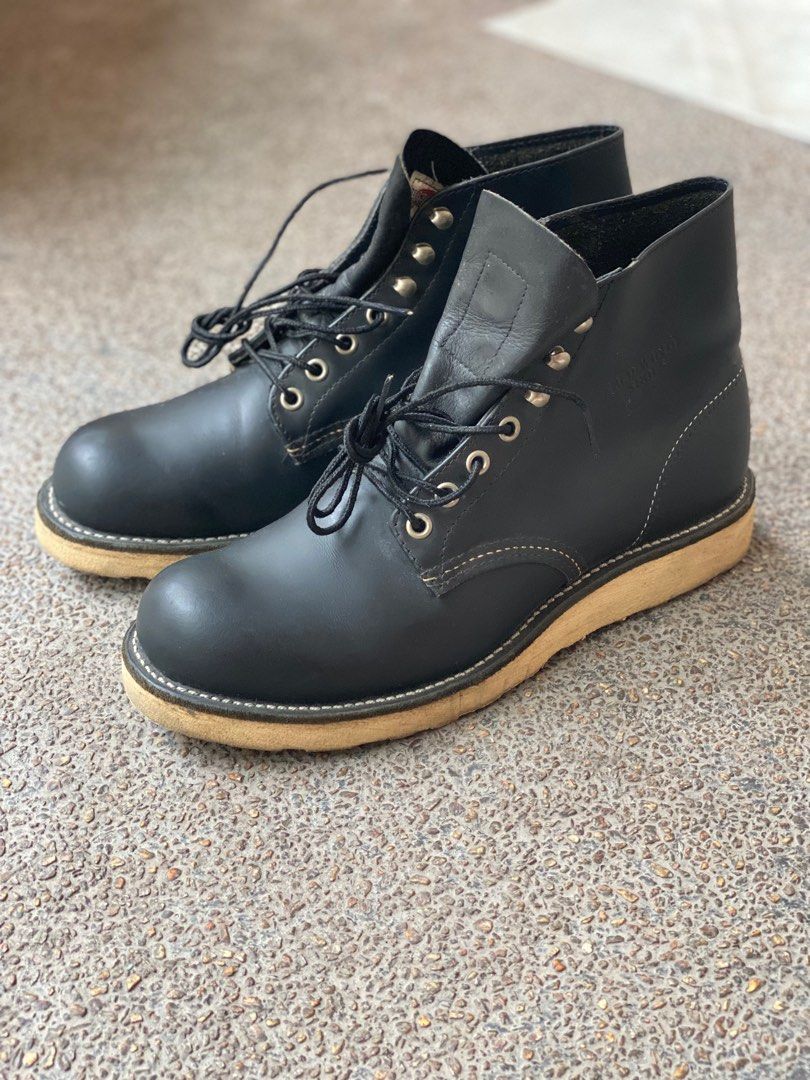 Red Wing 8165 boots on Carousell