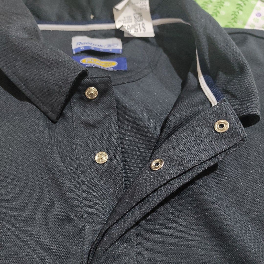 Reebok Golf Play Dry Polo Shirt XL, Men's Fashion, Tops & Sets, Tshirts ...