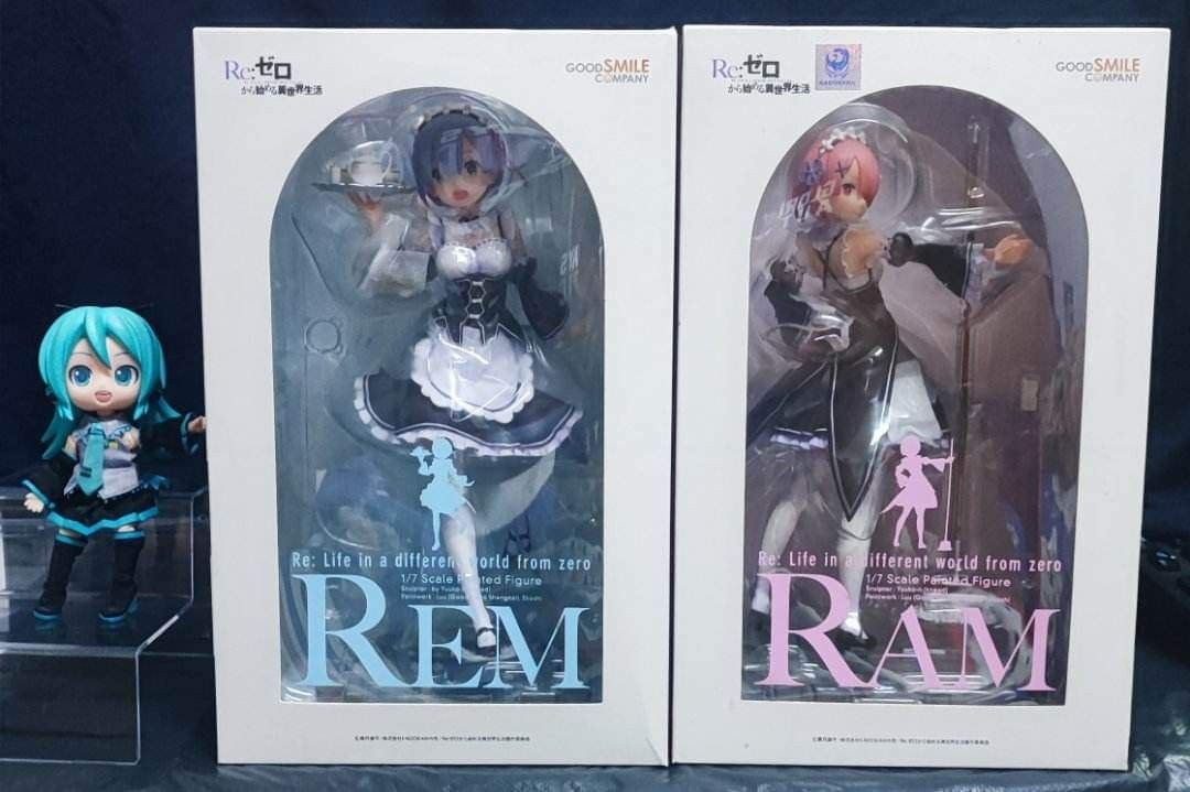 Rem & Ram Good Smile Company, Hobbies & Toys, Toys & Games on Carousell