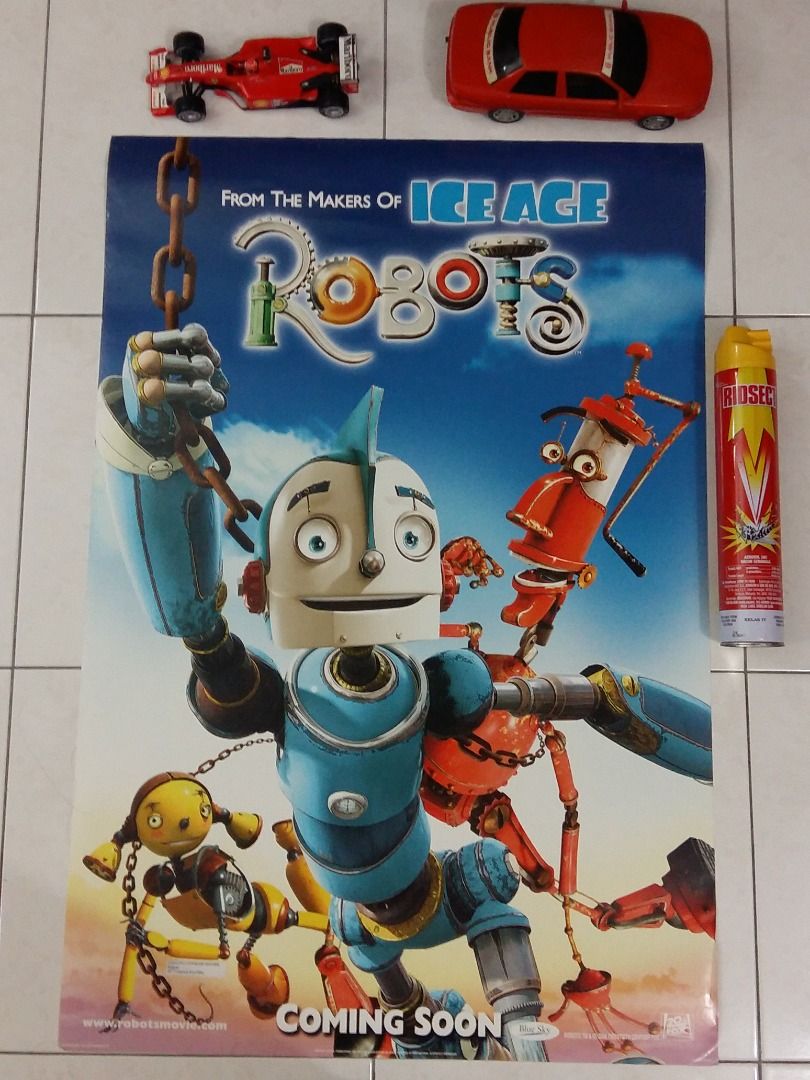 ROBOTS Limited Edition 2005 Poster Original Design 02, Hobbies & Toys ...