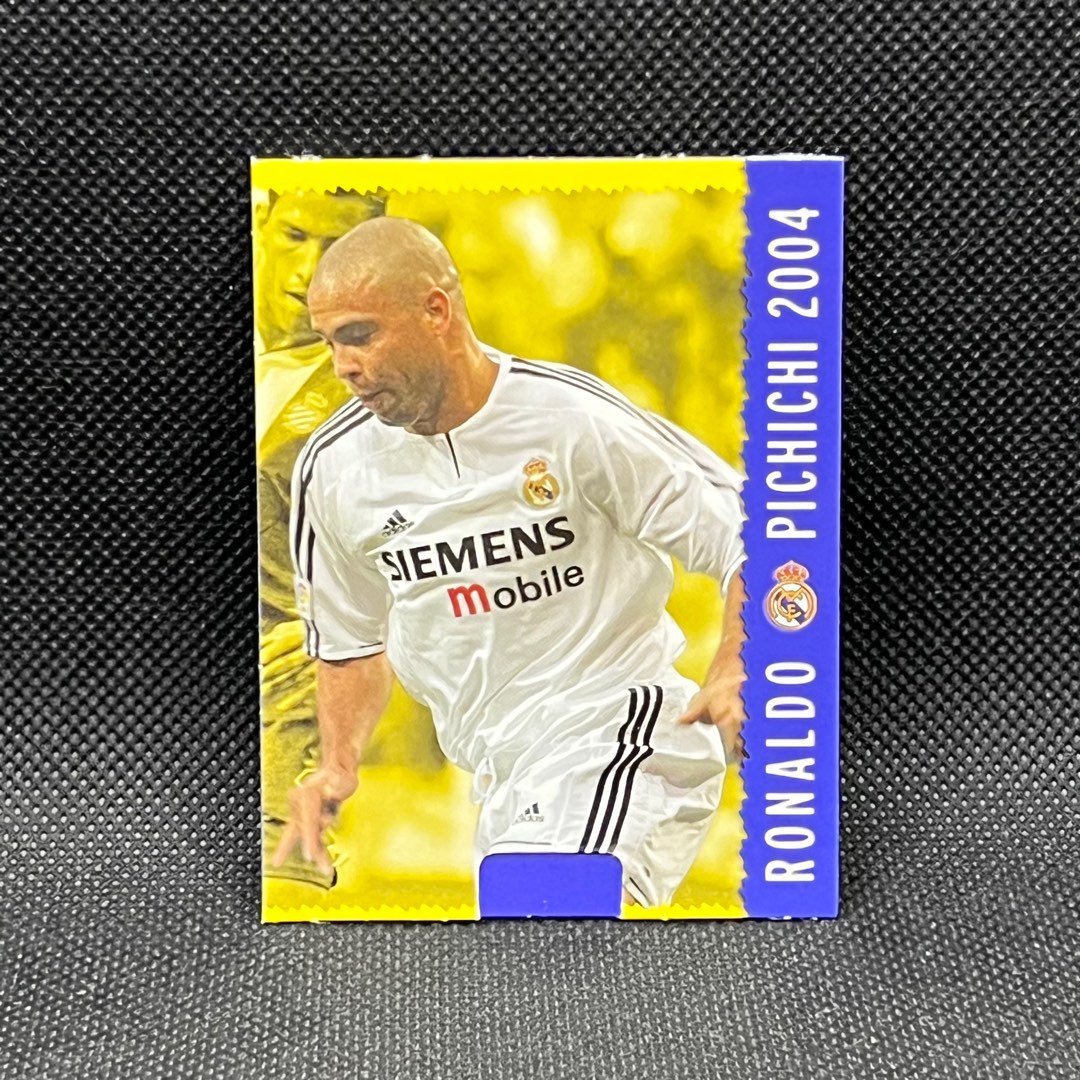 RONALDO Very Rare 2005 Card Pichichi 2004 #542 LFP Fichas Mundicromo ...