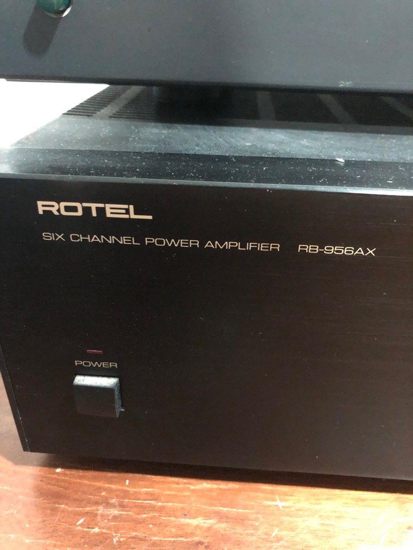 ROTEL RB-956AX 6 channel power amp, Audio, Soundbars, Speakers ...