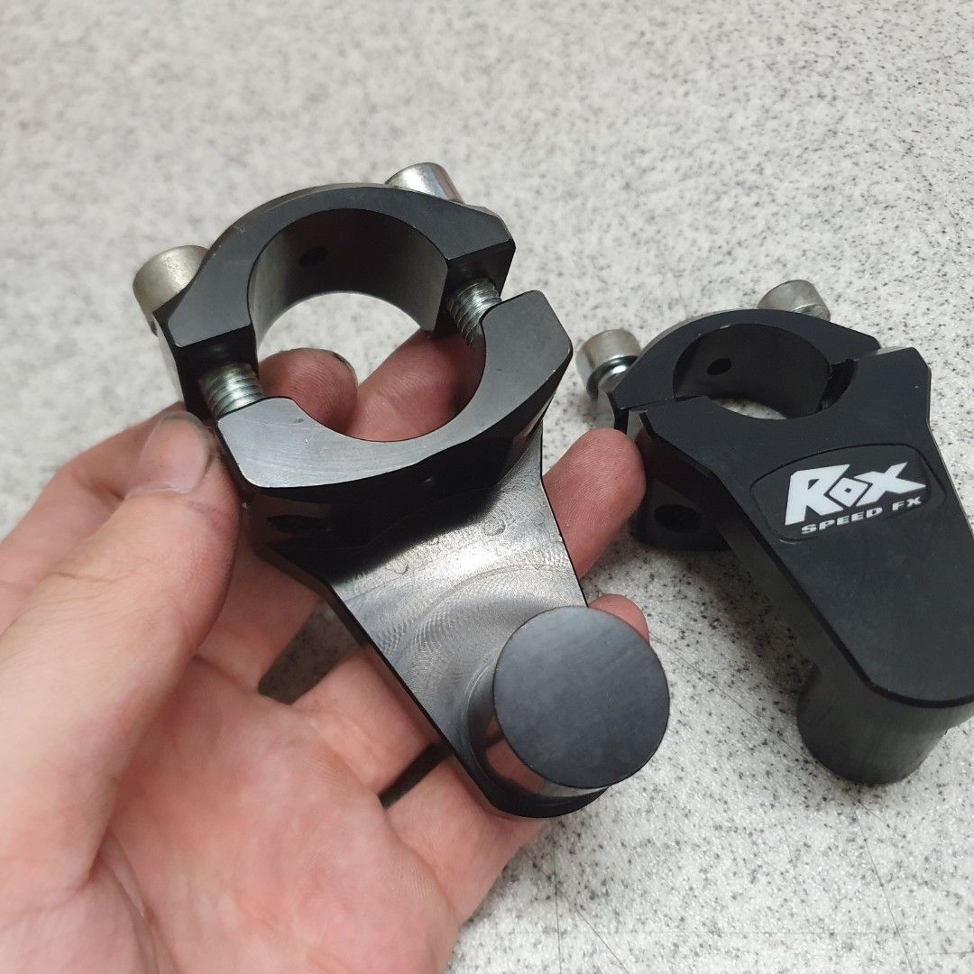 Rox Speed FX Handlebar Risers, Motorcycles, Motorcycle Accessories on ...