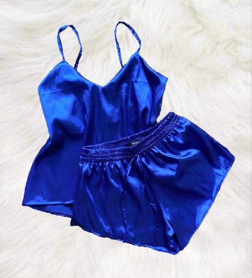 Satin sleepwear terno, Women's Fashion, Undergarments & Loungewear on ...