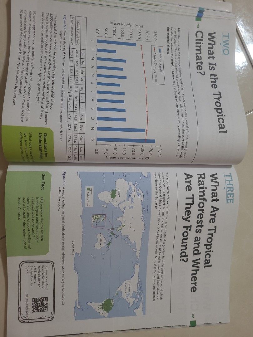 Sec 1 Geography Textbook, Hobbies & Toys, Books & Magazines, Textbooks ...