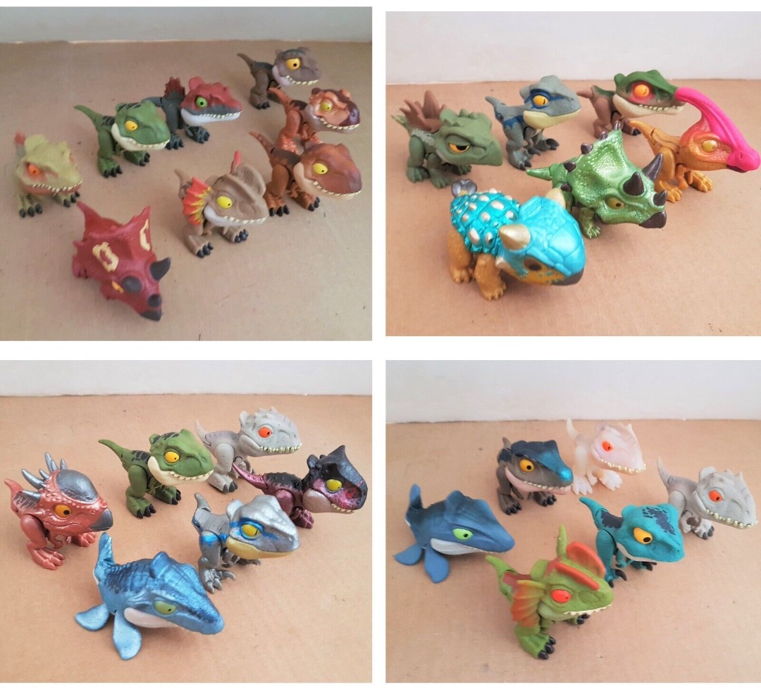 Selling 26 Dinosaurs, Original 2019 Mattel TM, 2.5 inches Tall, Rare ...