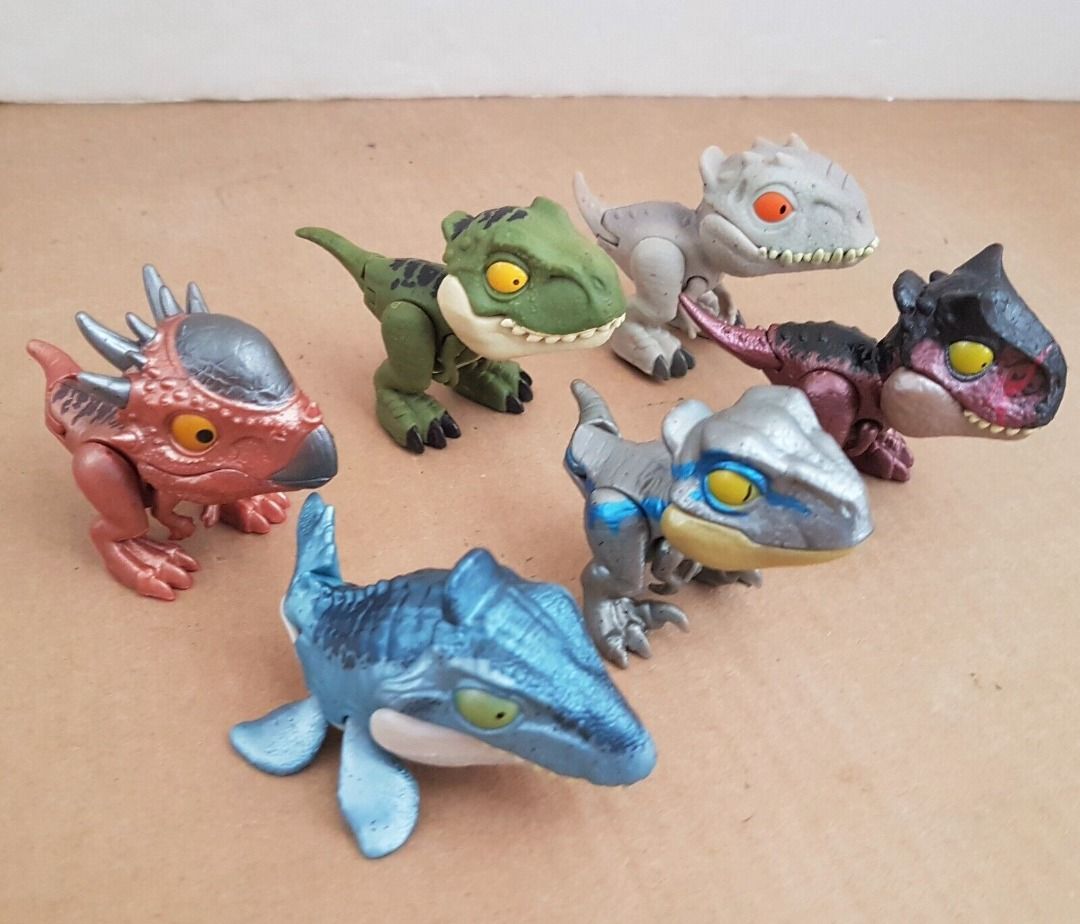 Selling 26 Dinosaurs, Original 2019 Mattel TM, 2.5 inches Tall, Rare ...