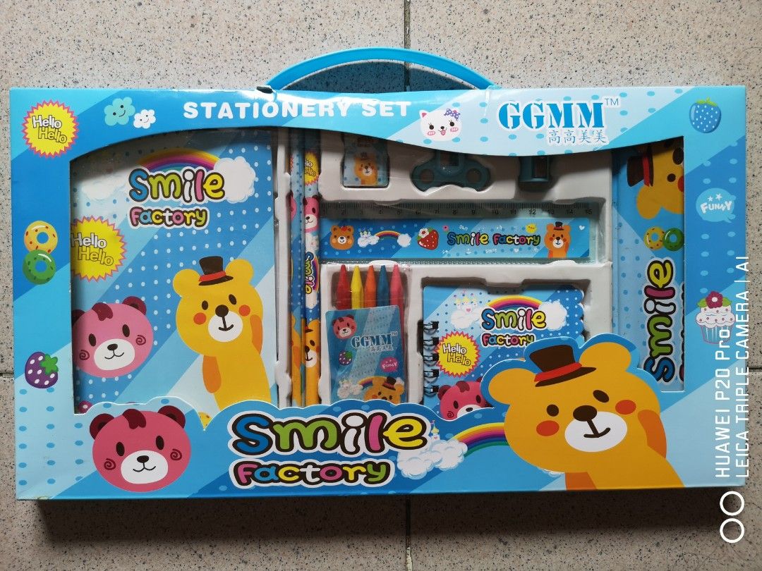 (Set of 3) Big Stationery Set, Hobbies & Toys, Stationery & Craft ...