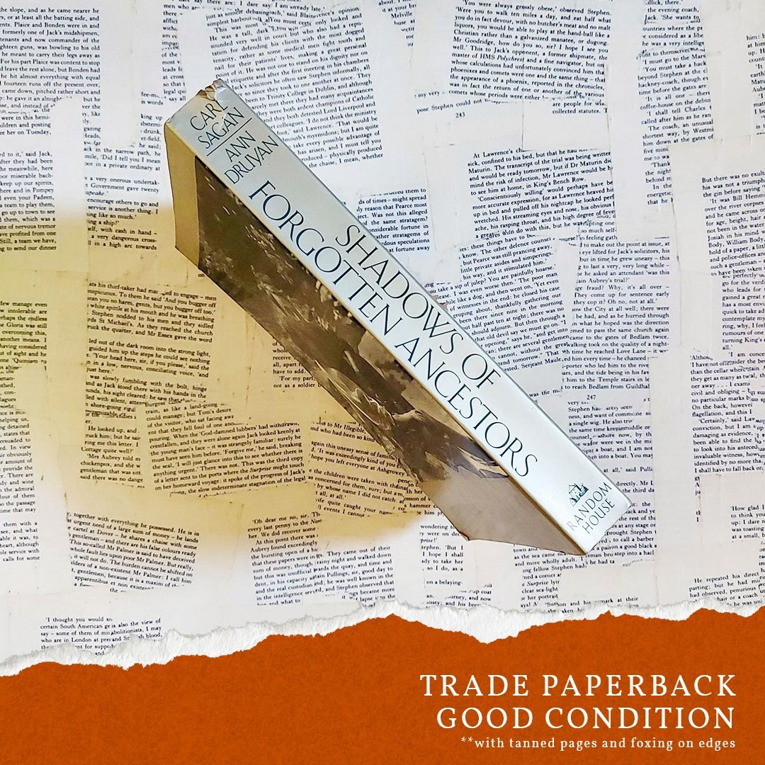 Shadows of Forgotten Ancestors by Carl Sagan and Ann Druyan on Carousell